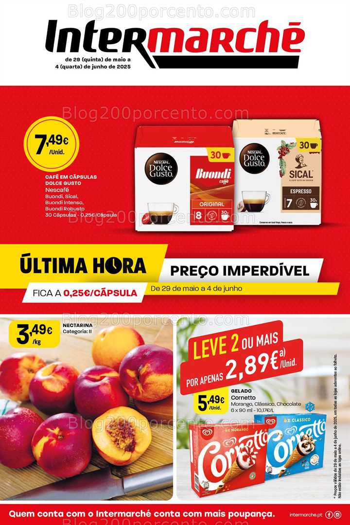 Antevisão Folheto INTERMARCHÉ Mini Promoções 29 maio a 4 julho - Blog ...