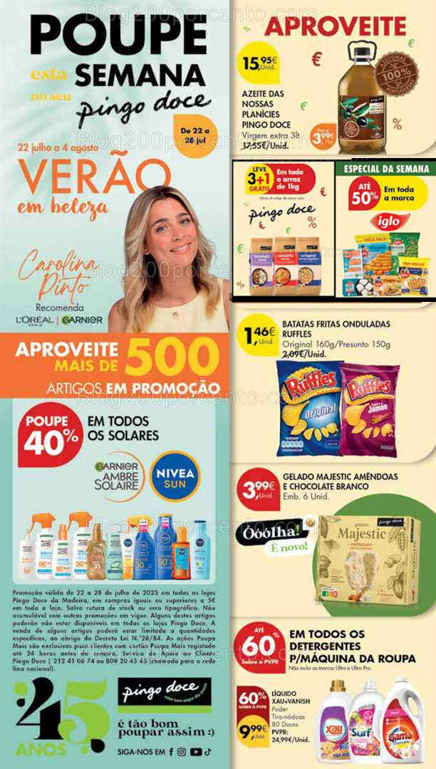 Antevisão Folheto PINGO DOCE Madeira Promoções 22 a 28 julho - Blog 200 ...